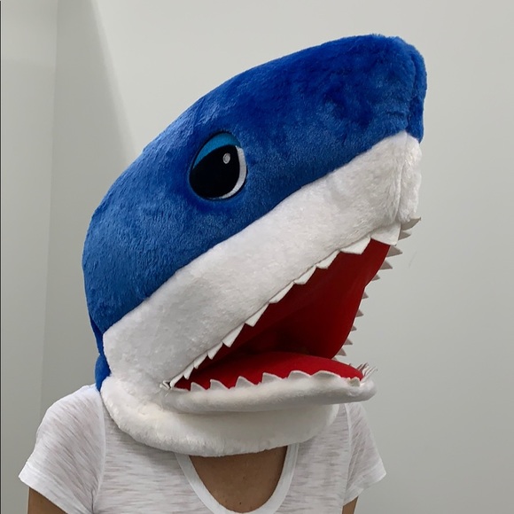 Maskimals | Other | Maskimals Shark Plush Animal Head Costume | Poshmark